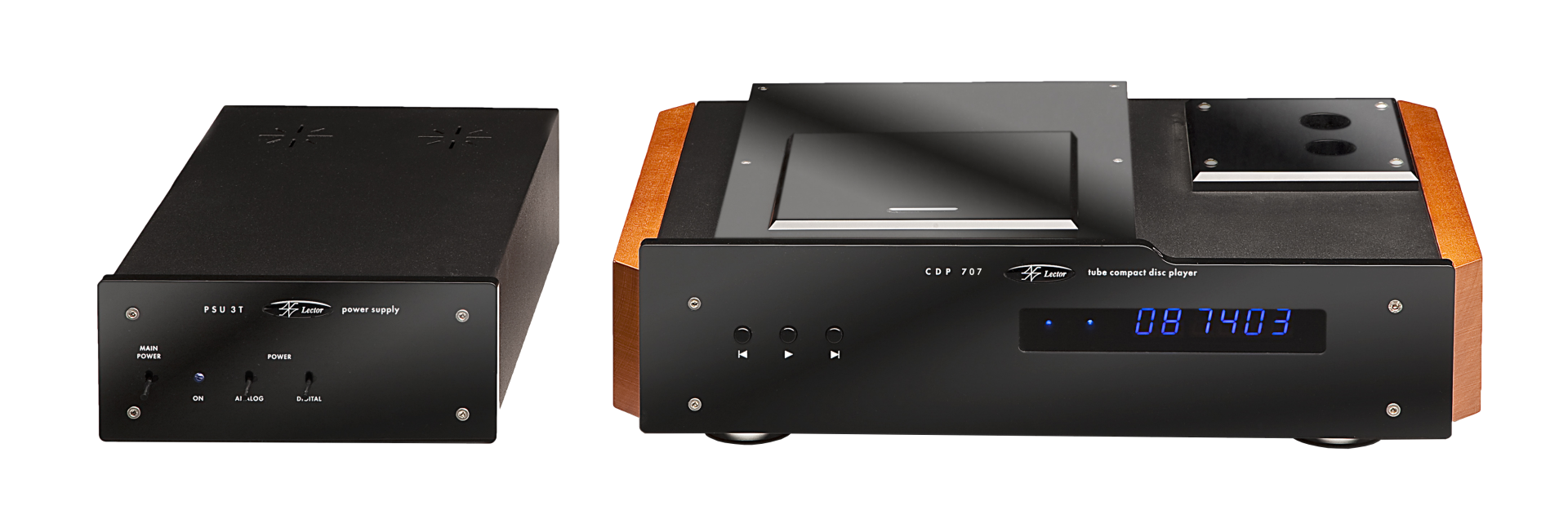 Lector Toploader-CD-Player CDP-707 mit Netzteil PSU-3 | SW11308